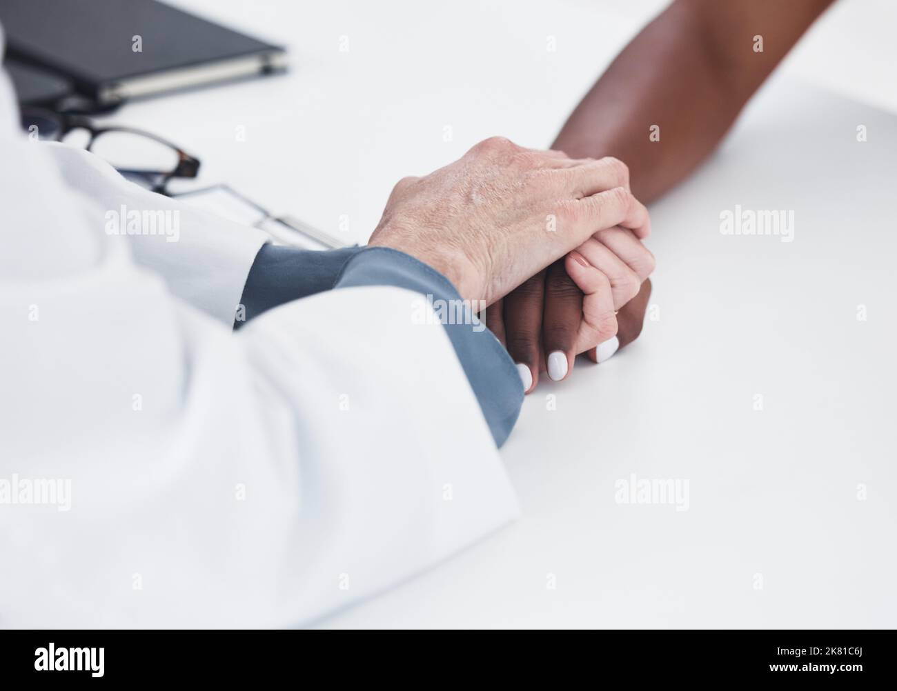 Female patient holding hand hi-res stock photography and images - Alamy