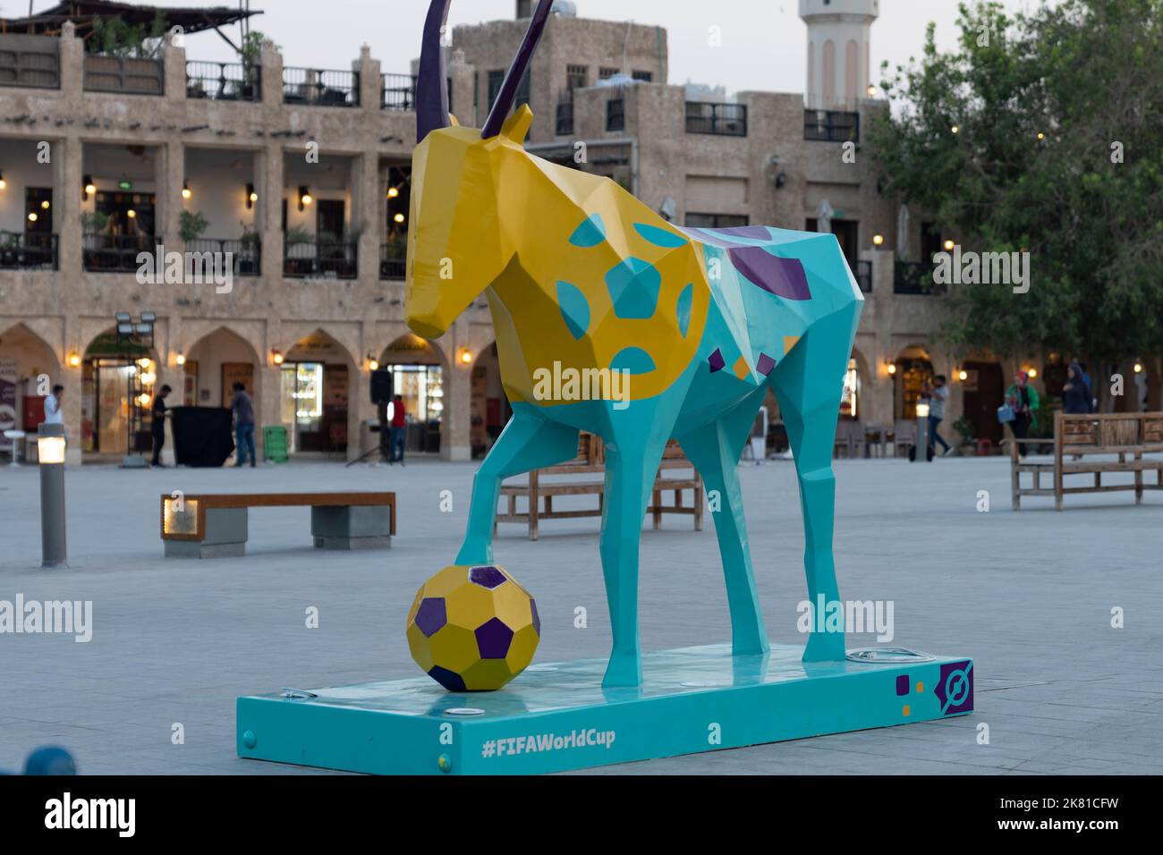 30 days to FIFA World Cup Qatar 2022, Doha, Qatar, October 20, 2022 ...