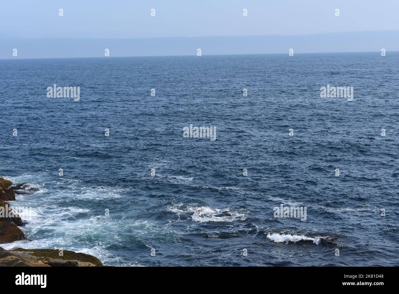 A scenic shot of a wavy sea surface for cool background Stock Photo - Alamy