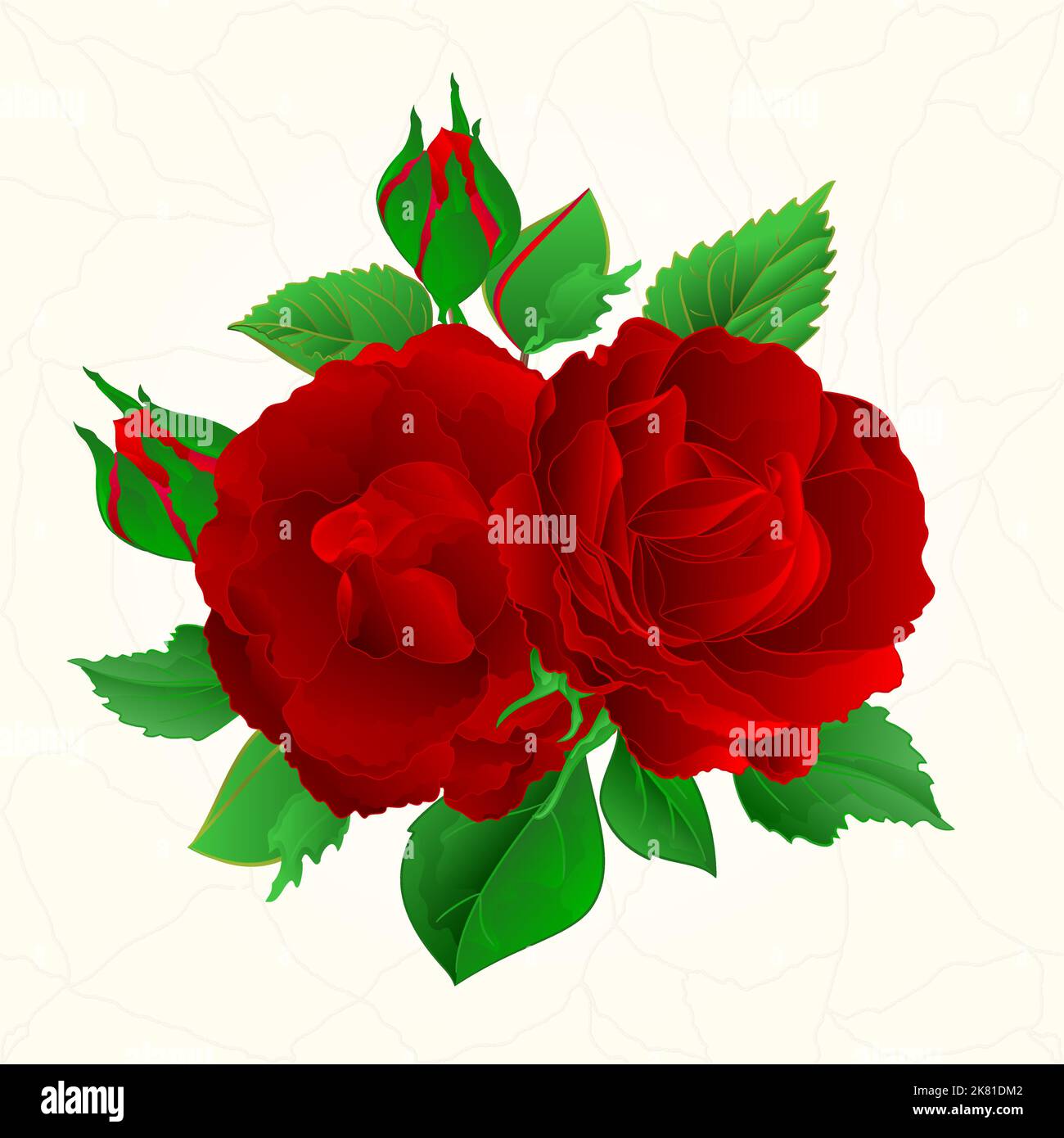 Two purple roses cracks in the porcelain seamless texture vintage ...