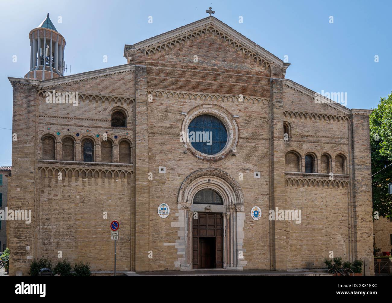 Fano, Italy - 06-22-2022: The beautiful Chatedral Basilica of Fano ...