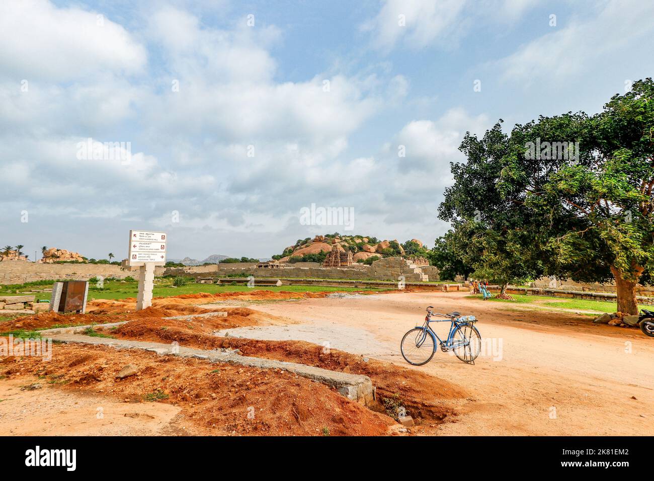 Hampi is a UNESCO World Heritage Site, owing to the ancient temples ...