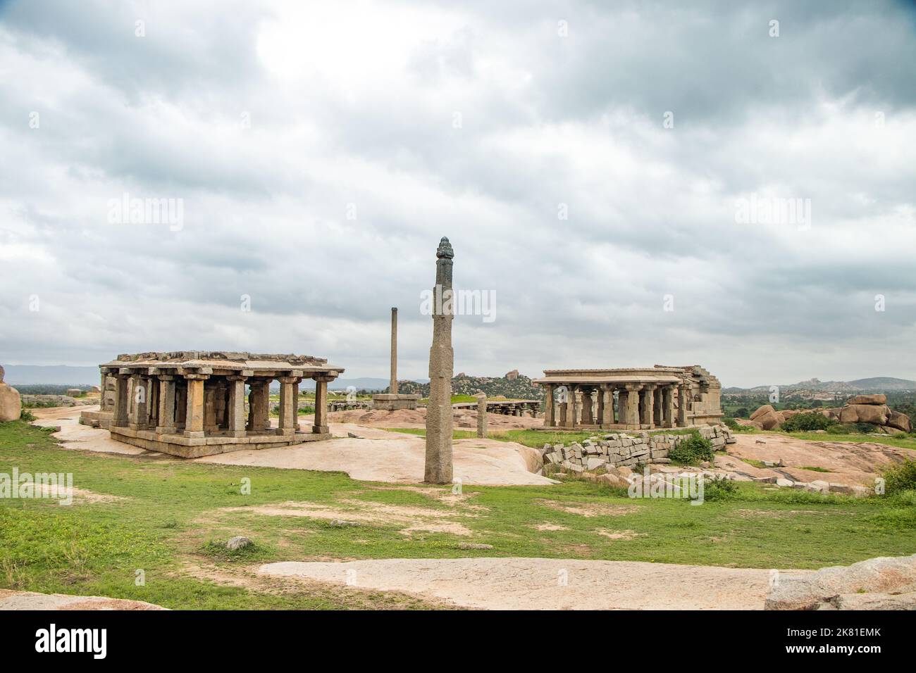 Hampi is a UNESCO World Heritage Site, owing to the ancient temples ...