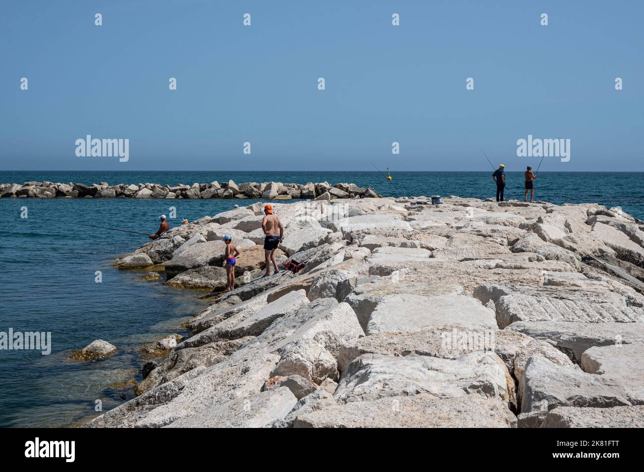 Fano italy beach hi-res stock photography and images - Alamy