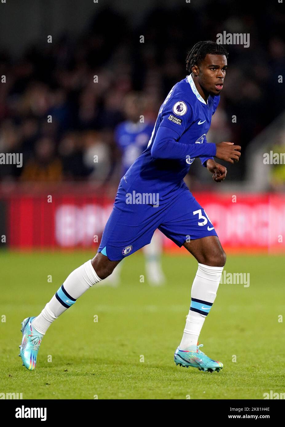 Chelsea's Carney Chukwuemeka during the Premier League match at the ...