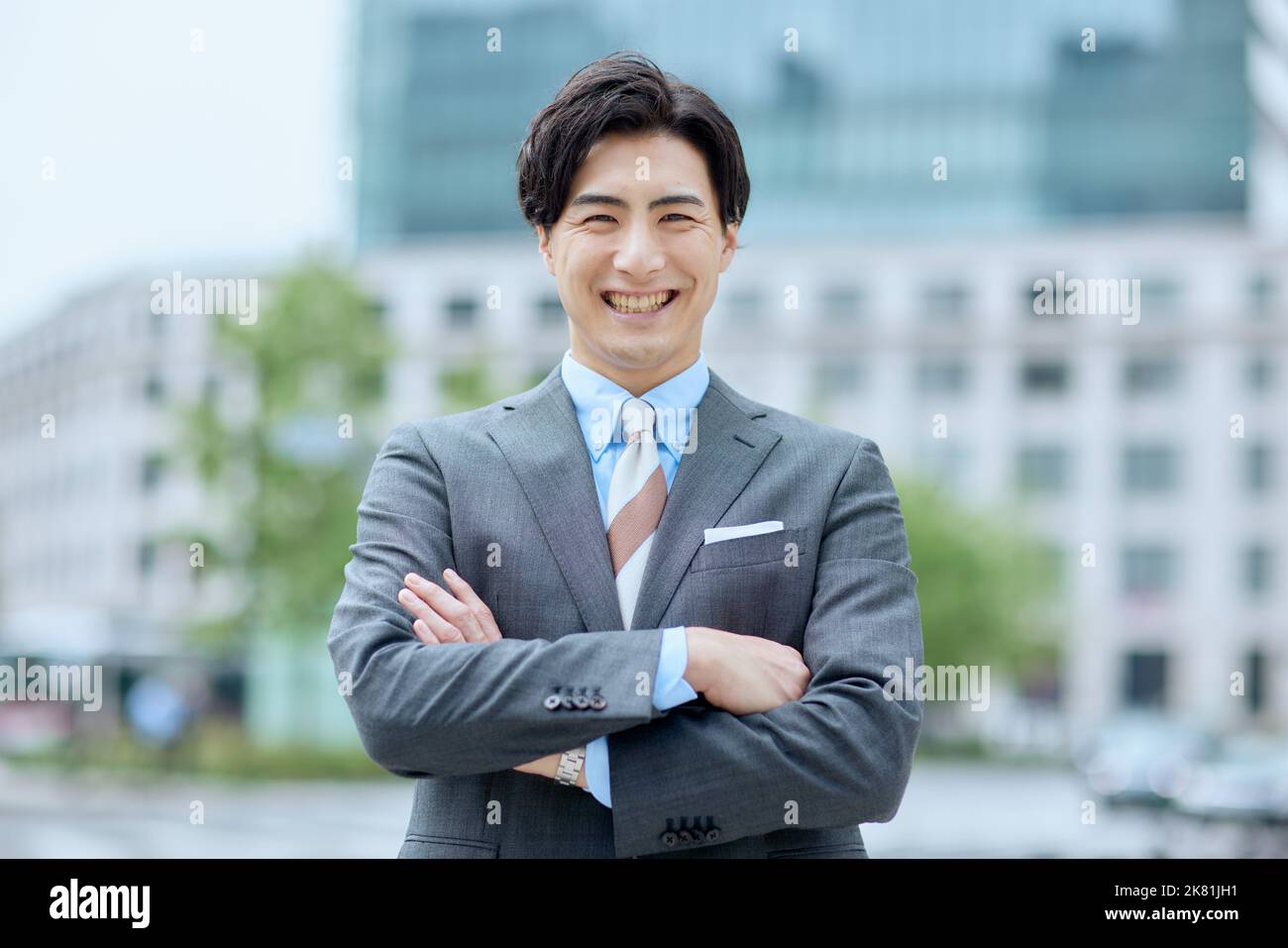 Japanese businessman portrait Stock Photo - Alamy