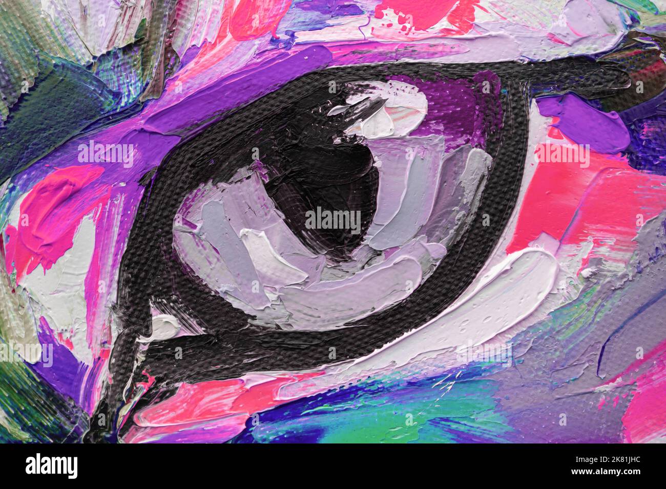 Abstract Animal Paintings Acrylic