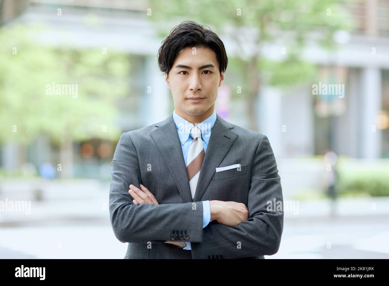Japanese businessman portrait Stock Photo - Alamy