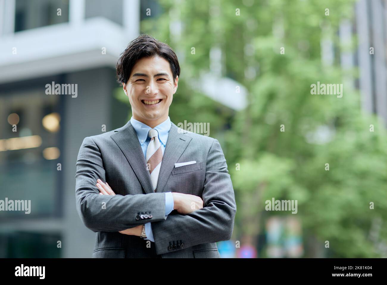 Japanese businessman portrait Stock Photo - Alamy