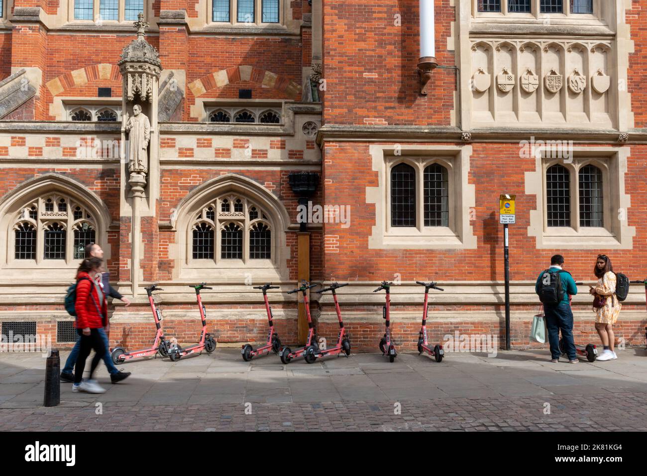 An external view of the Old Divinity School on St Johns Street ...