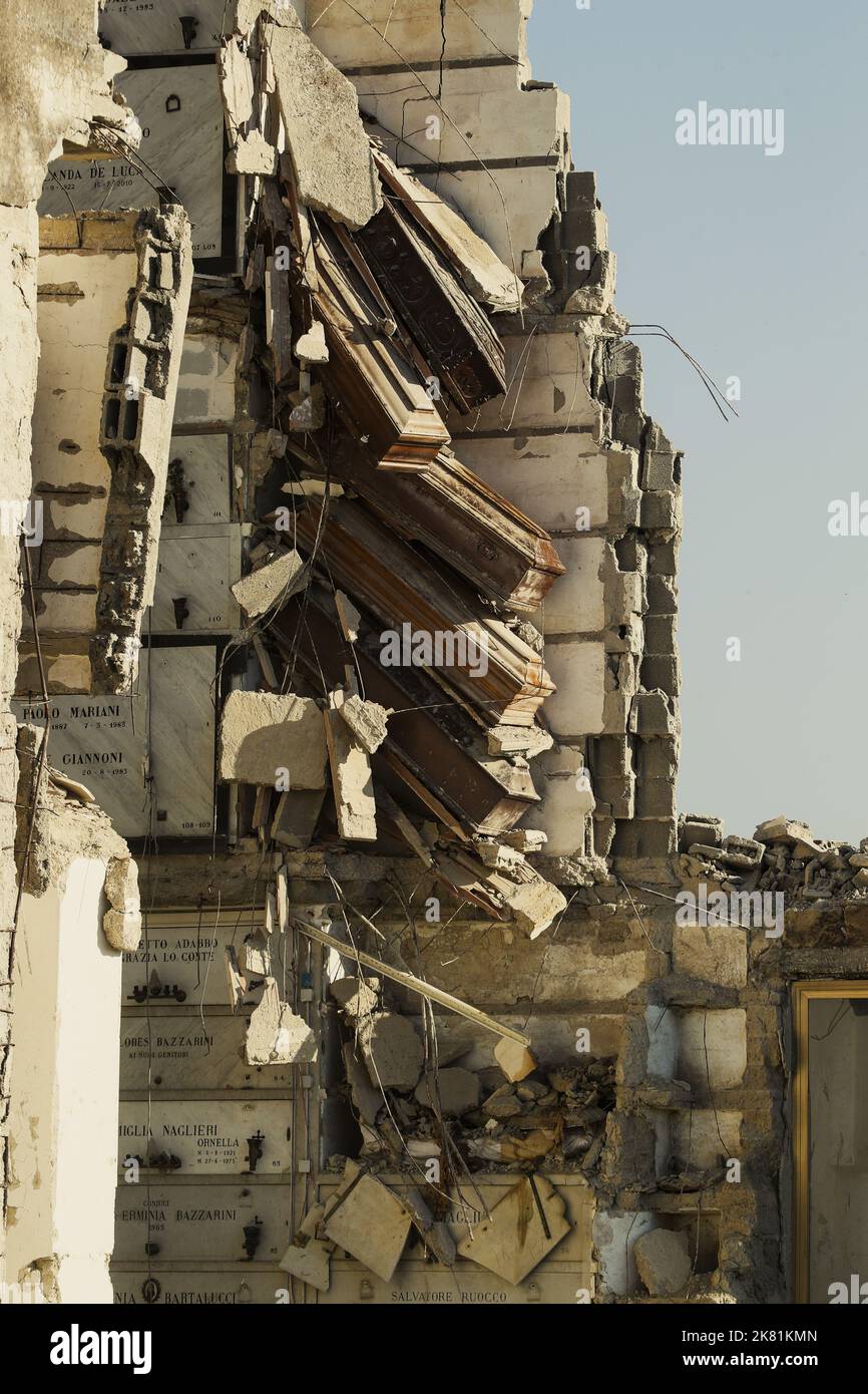 Coffins suspended in the void are visible following the collapsed coven ...