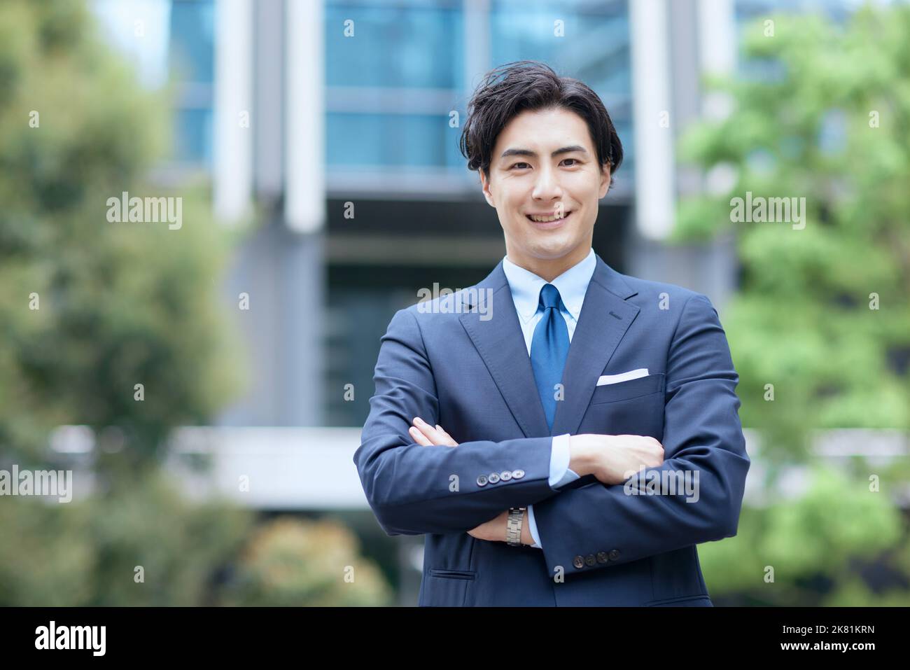 Japanese businessman portrait Stock Photo - Alamy