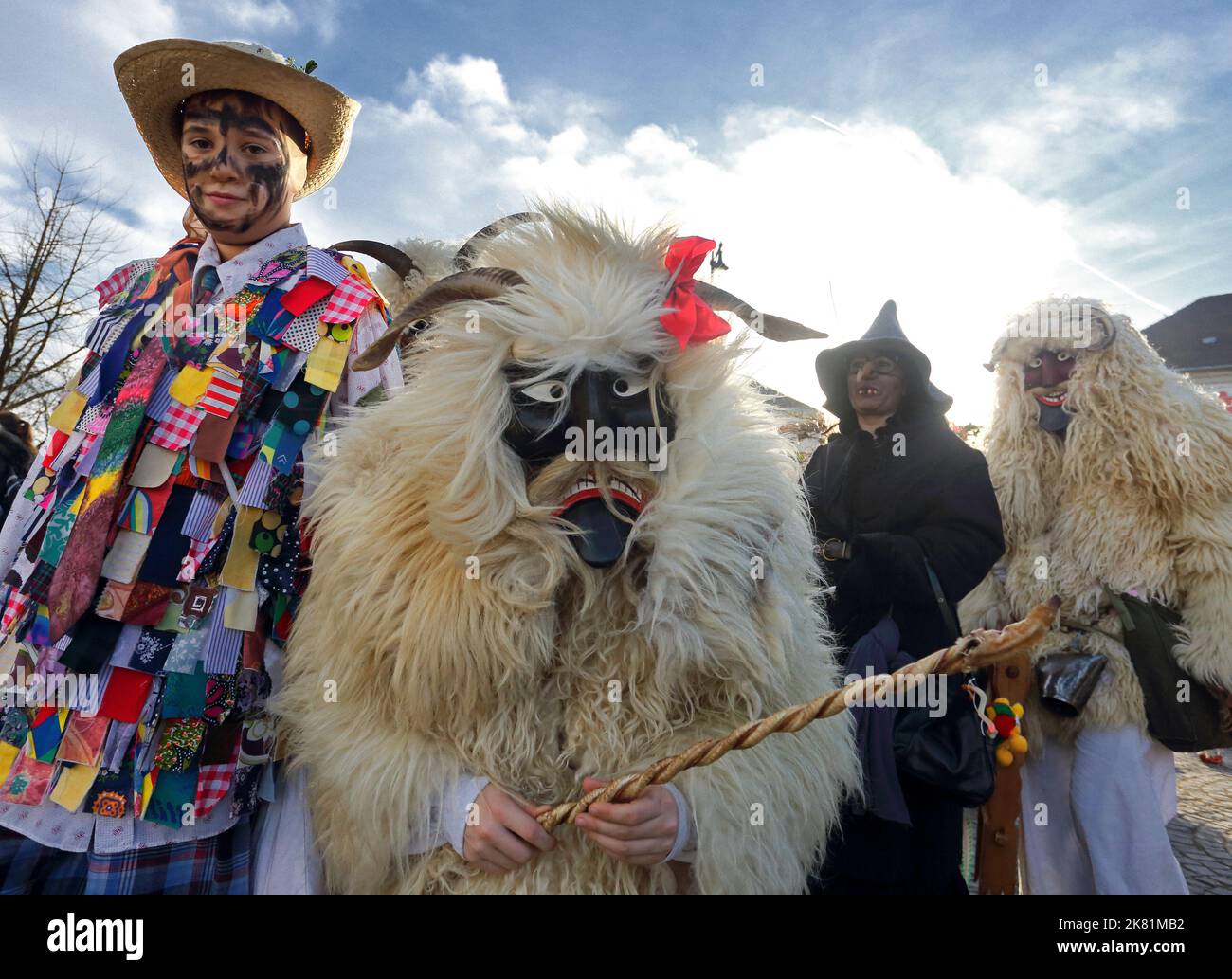 Busojaras parade hi-res stock photography and images - Alamy