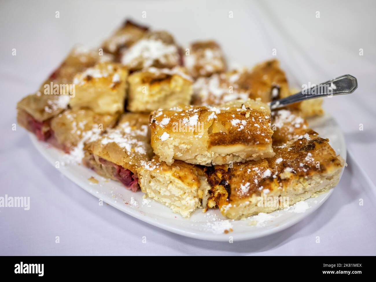Cottage cheese strudel hi-res stock photography and images - Alamy
