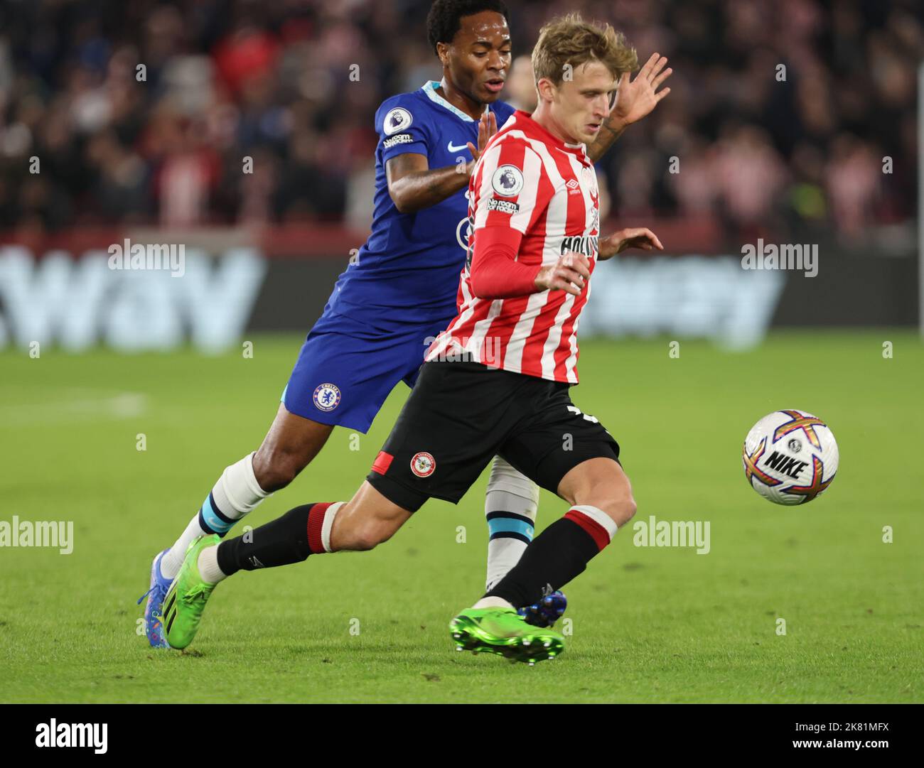 Brentford ENGLAND - October 19: Mads Roerslev of Brentford under ...