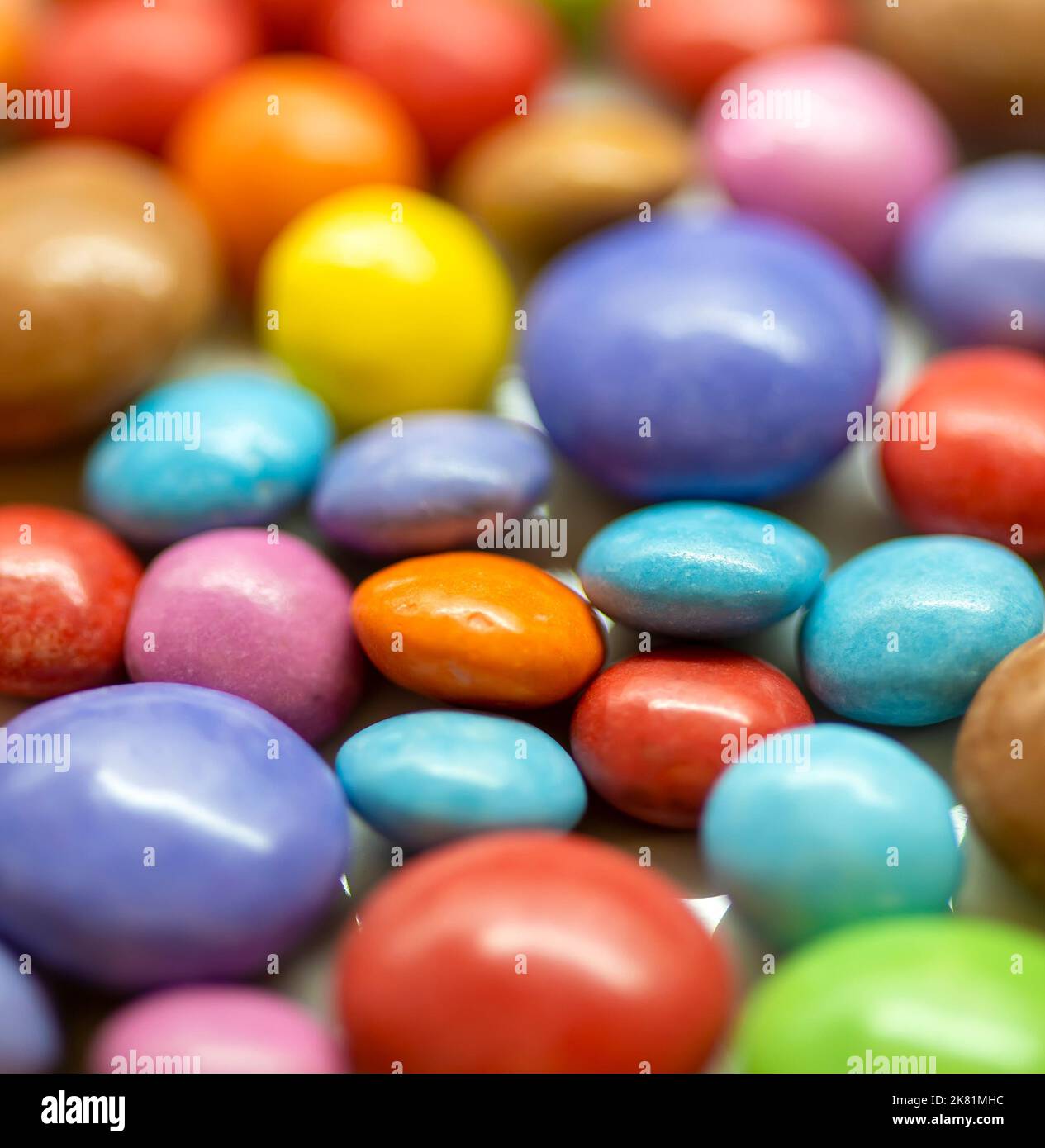 Heap of colorful sweet candy Stock Photo - Alamy