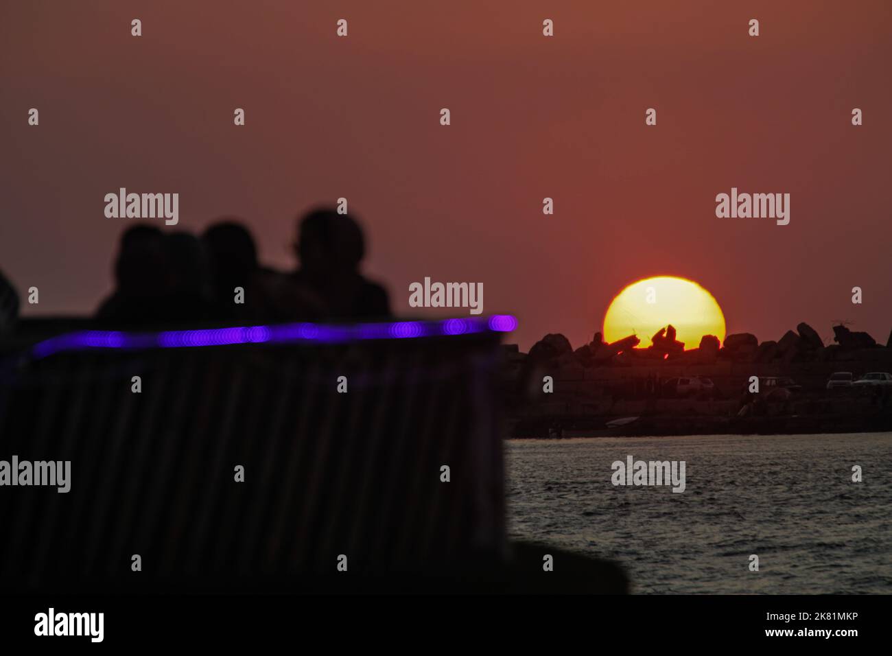 Sunset in gaza hi-res stock photography and images - Alamy