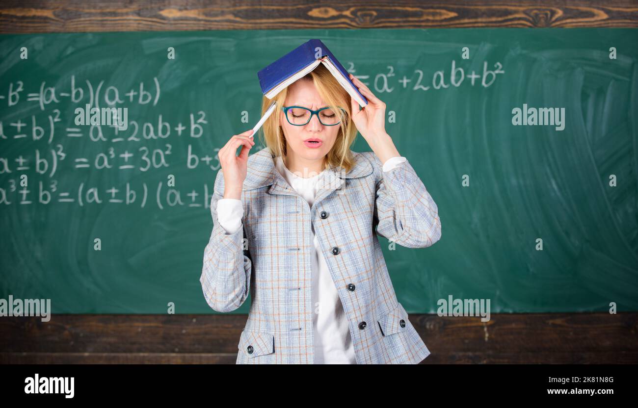 Improve memory skill woman hi-res stock photography and images - Alamy