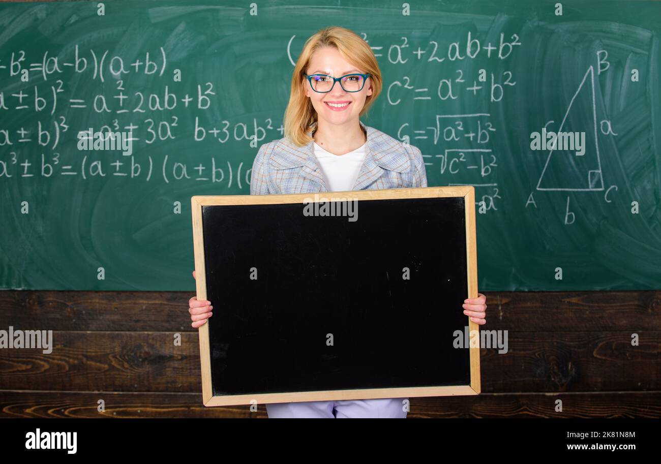 Teachers Chalkboard Blank