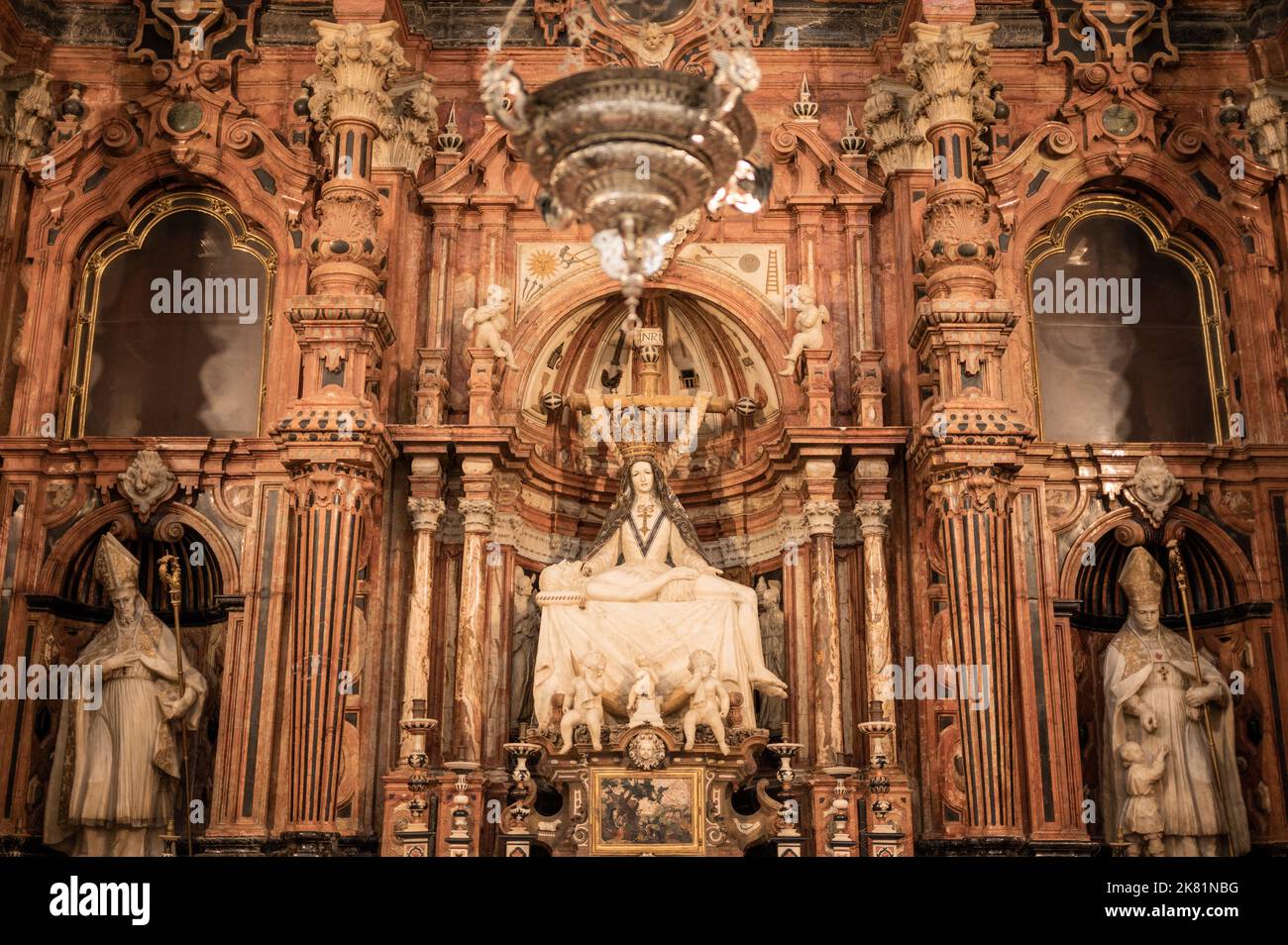 "Grenade. Spain"; October 4, 2022: Details of the Cathedral of Granada ...