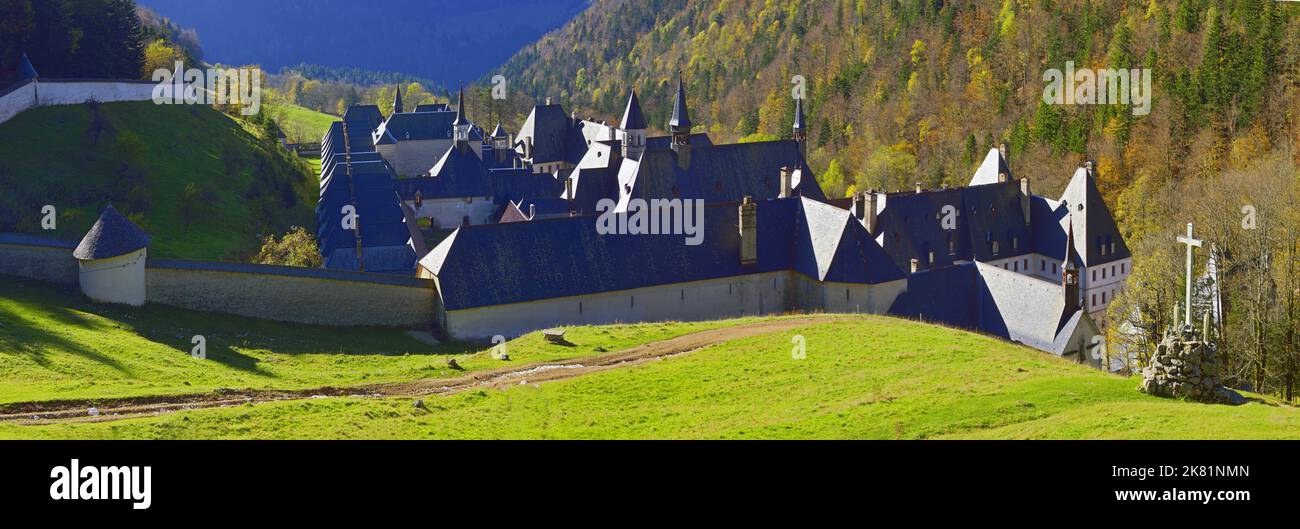 France, Isere (38) natural park of Chartreuse, monastery of Grande ...