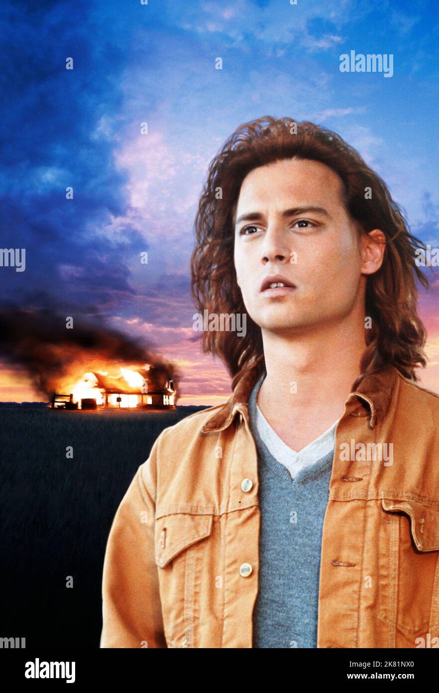 JOHNNY DEPP in WHAT'S EATING GILBERT GRAPE? (1993), directed by LASSE ...