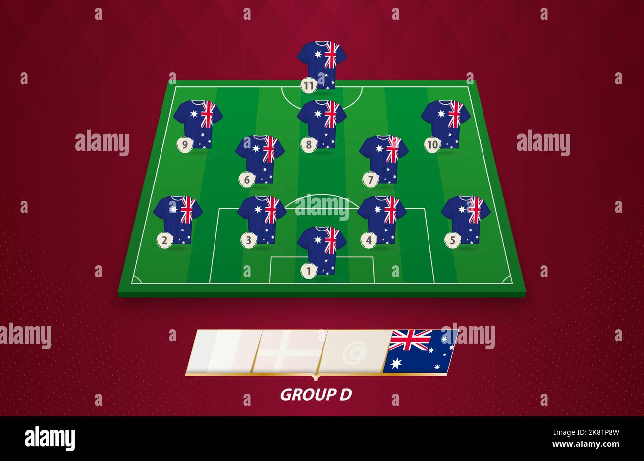 Australia defender Stock Vector Images - Alamy