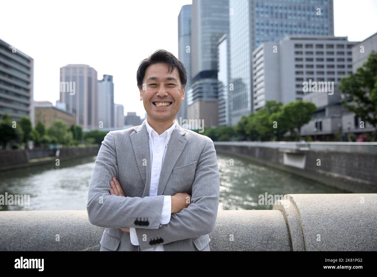 Japanese man portrait Stock Photo - Alamy