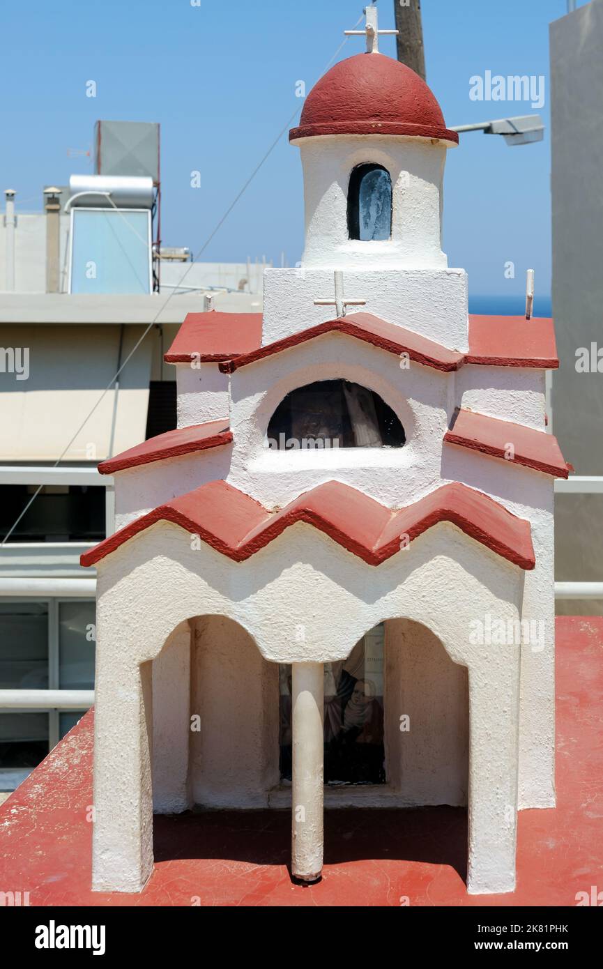 Roadside shrine, the tiny spiritual churches in Greece Stock Photo - Alamy