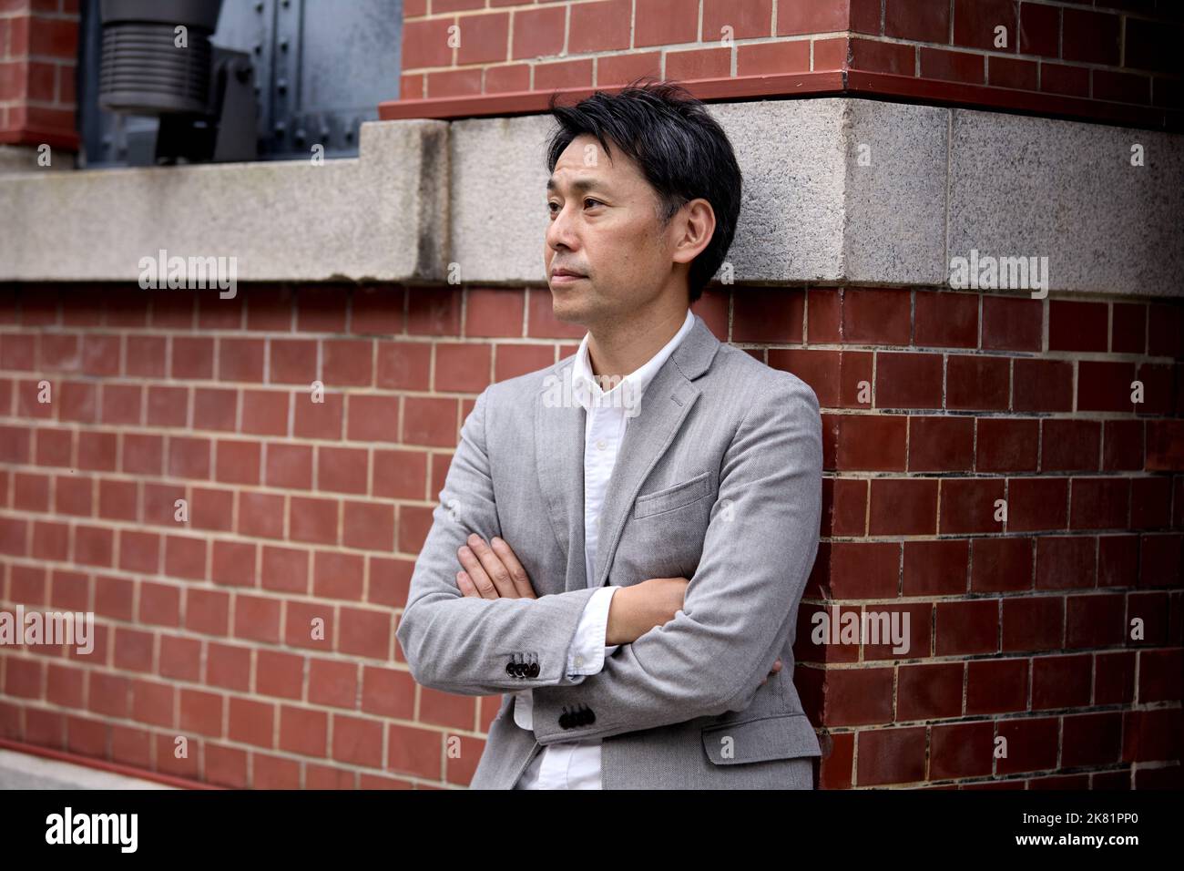 Japanese man portrait Stock Photo - Alamy