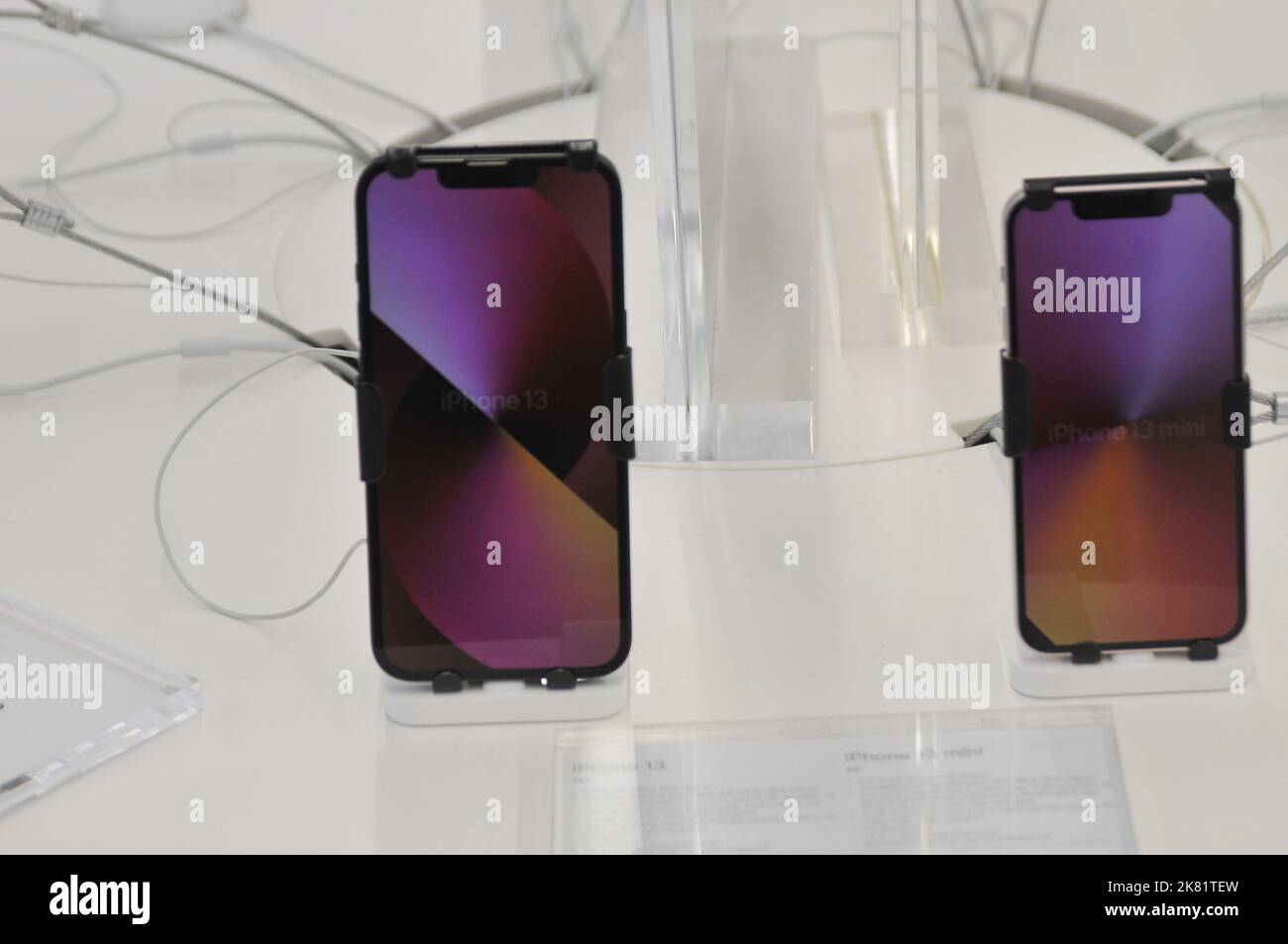 Copenhagen/Denmark/20 OIctober 2022/Apple products and varooius iphone ...