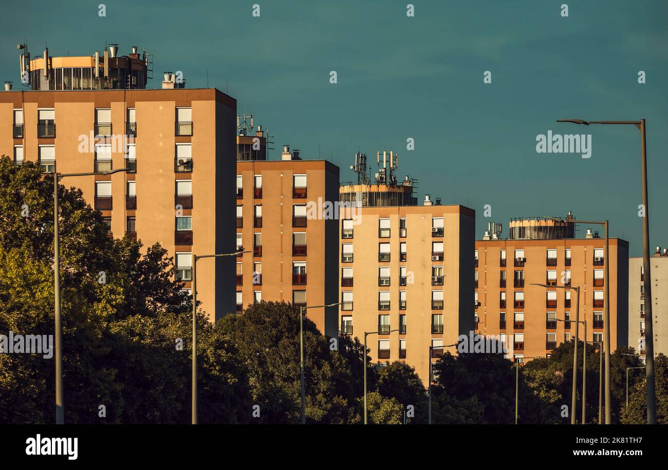 Soviet panel houses hi-res stock photography and images - Alamy