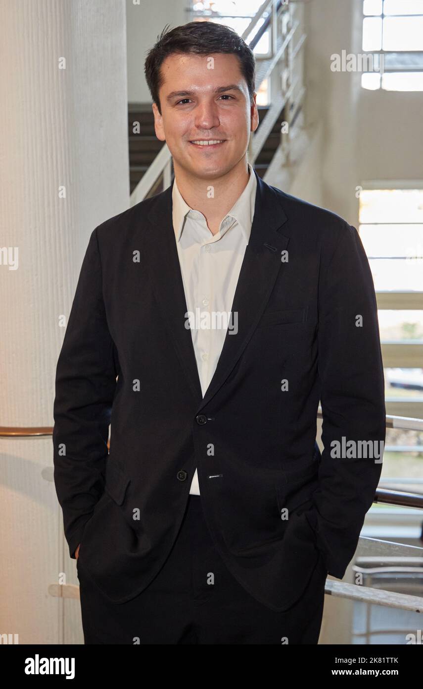 20 October 2022, Hamburg: Demis Volpi, ballet director of the Ballett ...