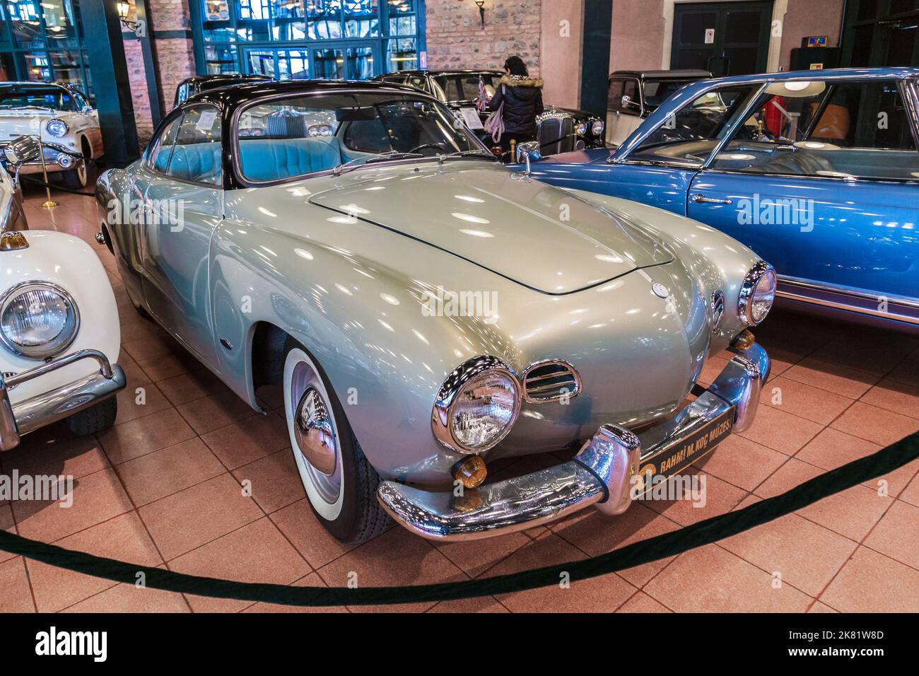 Istanbul, Turkey, 23 March 2019: Classic cars in Rahmi M. Koc ...