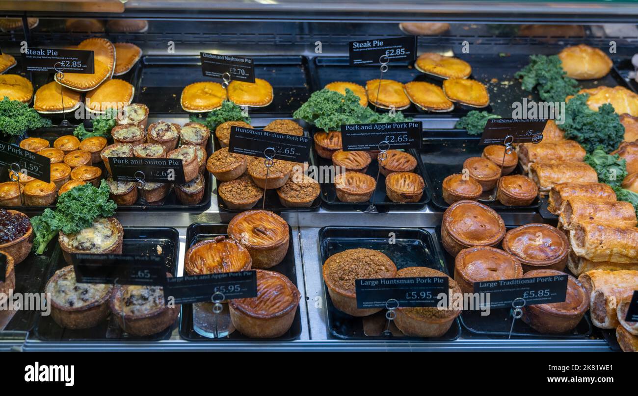 Huntsman pork pie hi-res stock photography and images - Alamy