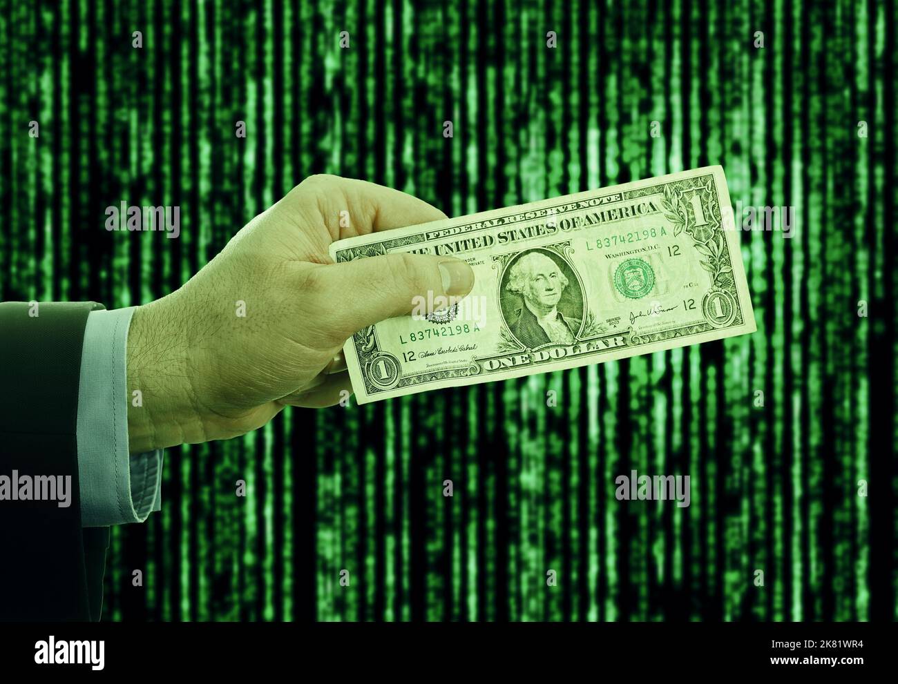 Money matrix hi-res stock photography and images - Alamy