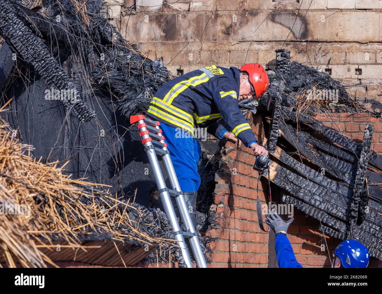 Fire investigator hi-res stock photography and images - Alamy