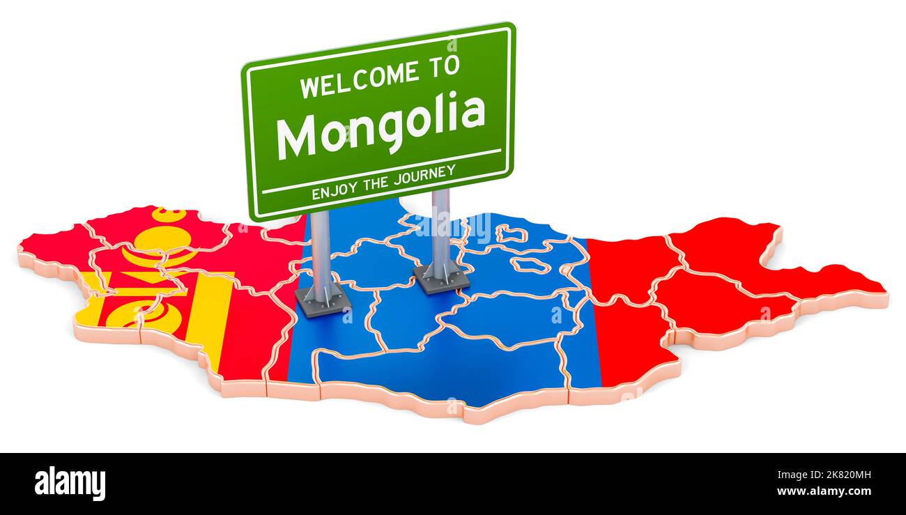 Mongolia Natural Resources Map
