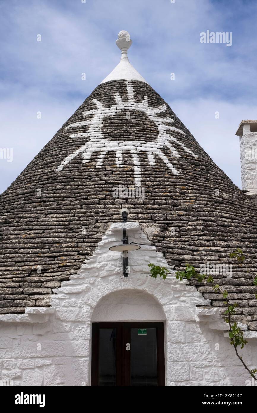 Italy, region of Apulia: Alberobello. The Trulli of Alberobello (zona ...