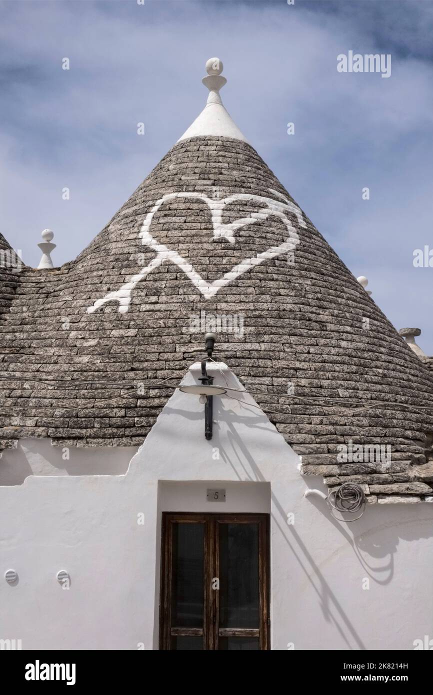 Italy, region of Apulia: Alberobello. The Trulli of Alberobello (zona ...
