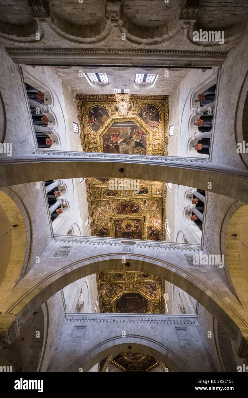 Italy, region of Apulia: Bari. St. Nicholas' Basilica (Basilica di San ...