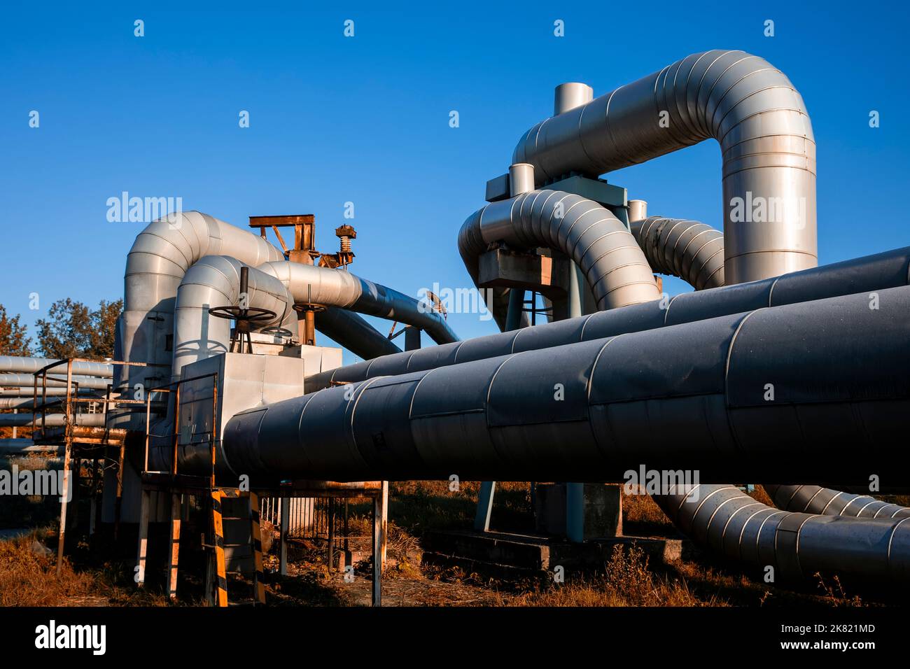 Hot water pipeline manufacturing hi-res stock photography and images ...