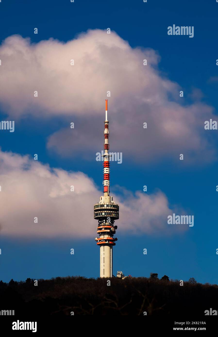 TV tower on Mecsek hill Pecs, Hungary Stock Photo - Alamy