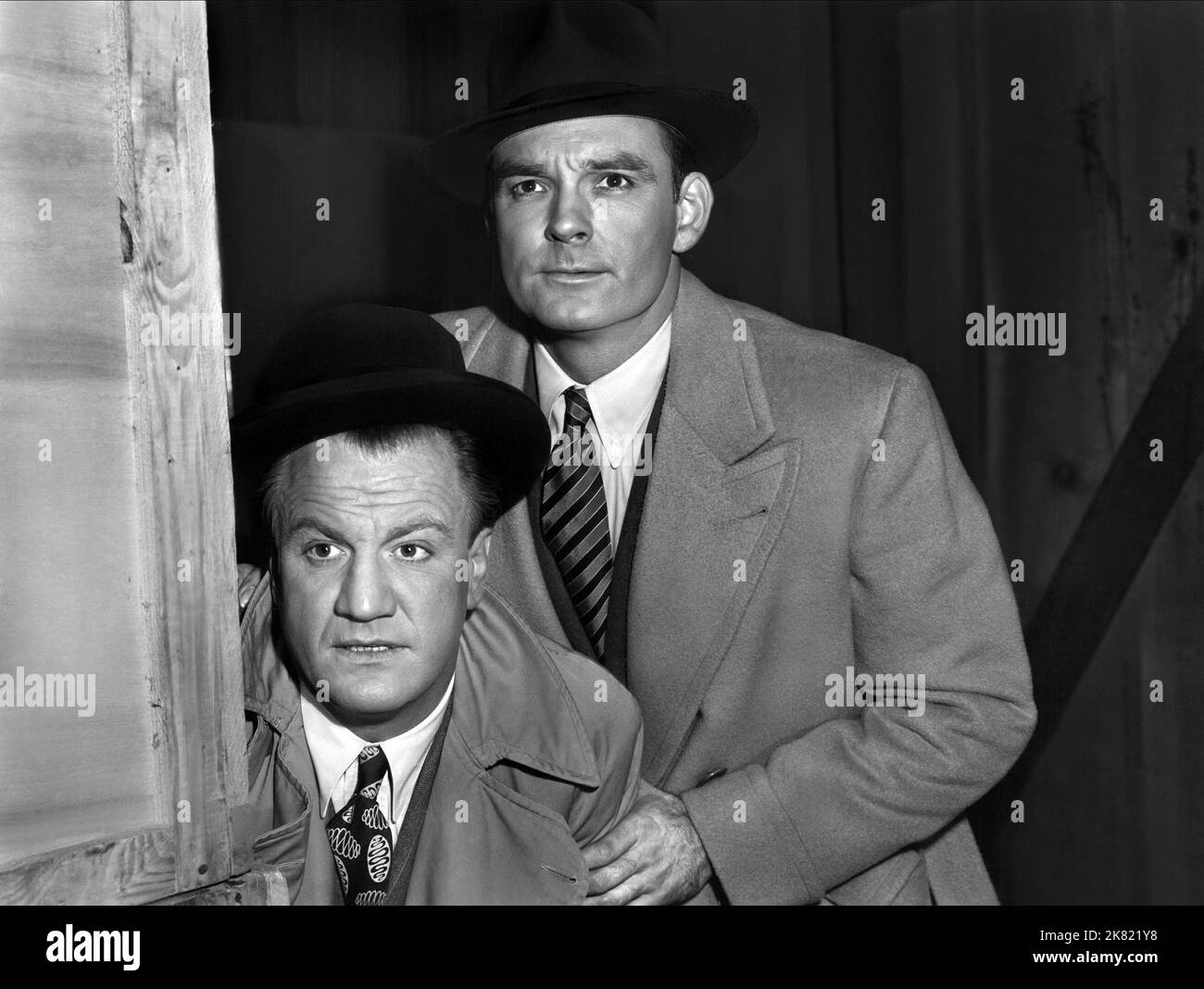 Lyle Latell & Ralph Byrd Film: Dick Tracy'S Dilemma (USA 1947 ...