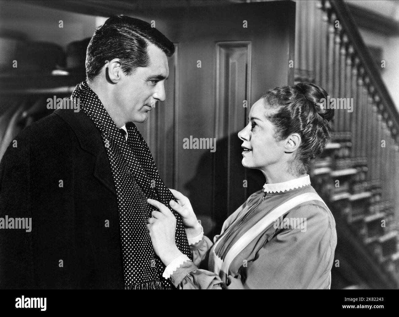 Cary Grant & Elsa Lanchester Film: The Bishop'S Wife (1947) Characters ...