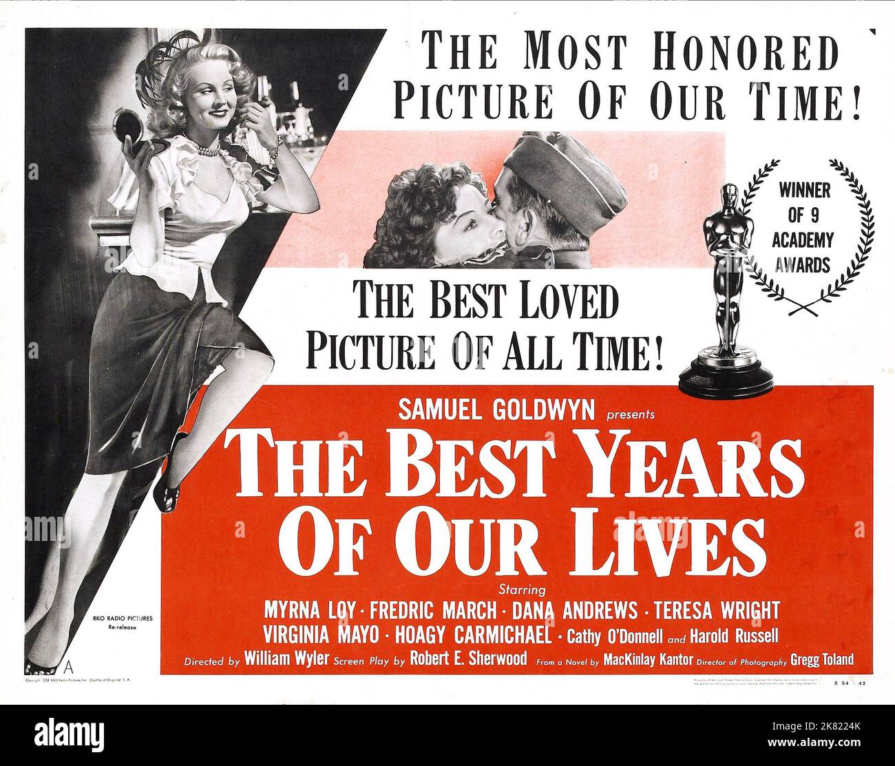 Movie Poster Film: The Best Years Of Our Lives (1946) Director: William ...