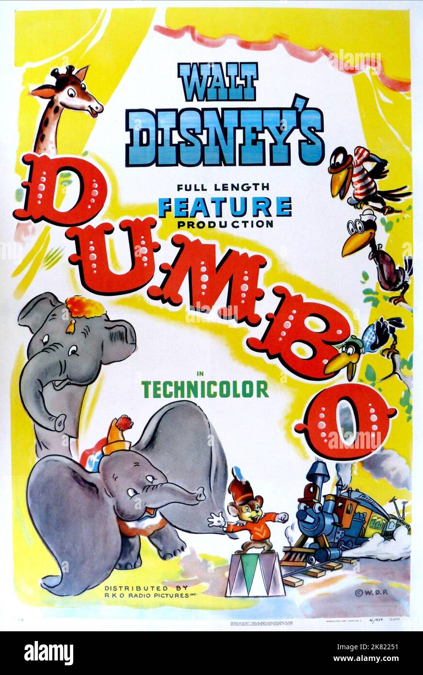 1941 dumbo film poster hi-res stock photography and images - Alamy