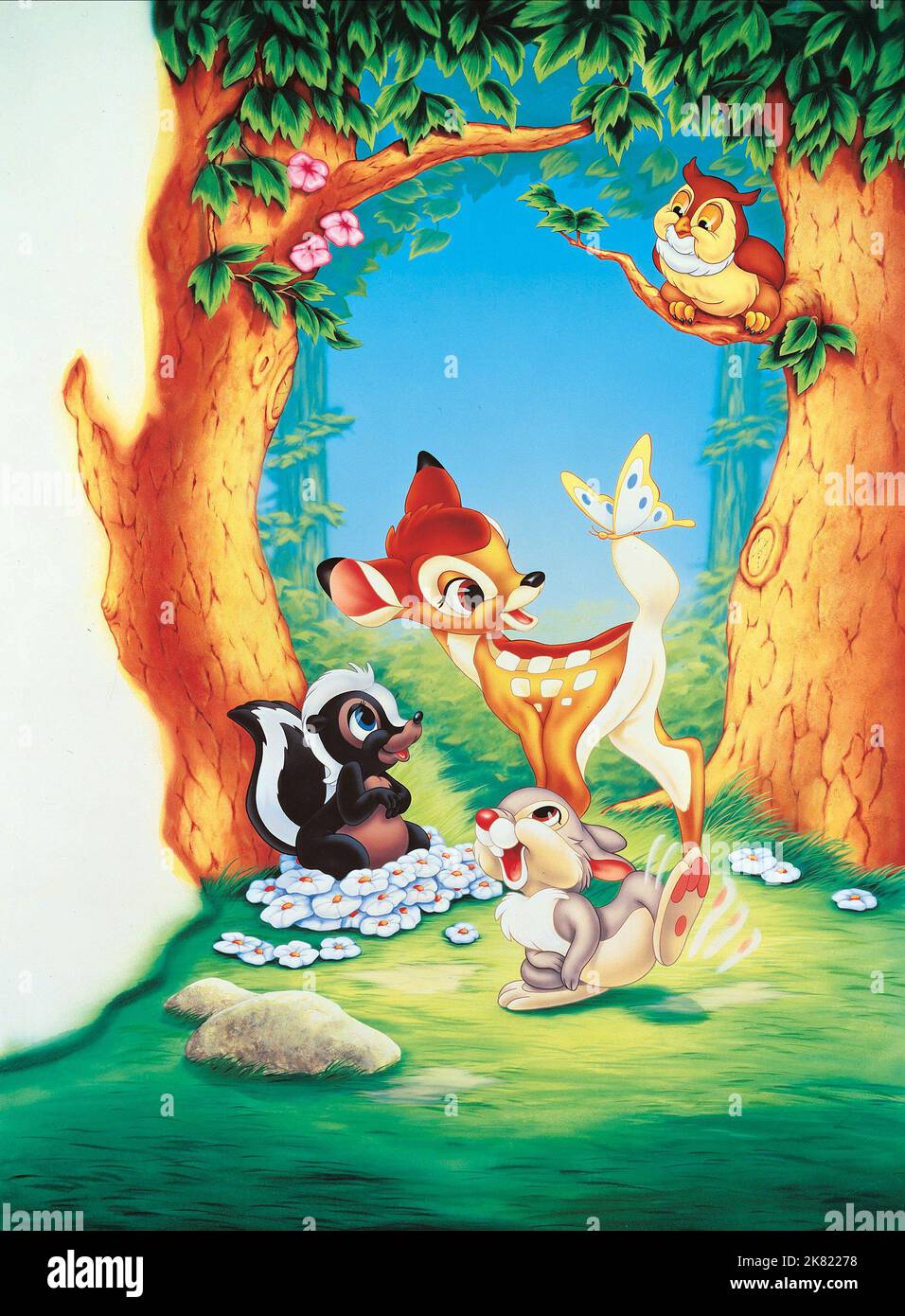 Bambi & Thumper Film Bambi (USA 1942) Director: David Hand 08 August ...