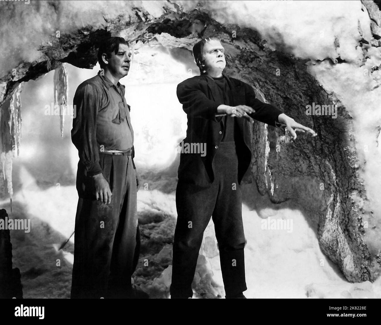 Lon Chaney Jr. & Bela Lugosi Film: Frankenstein Meets The Wolf Man (USA ...