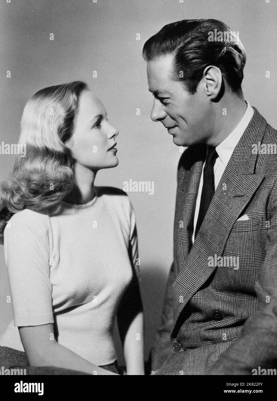 Peggy Cummins & Rex Harrison Film Escape (1948) Characters: Dora Winton ...
